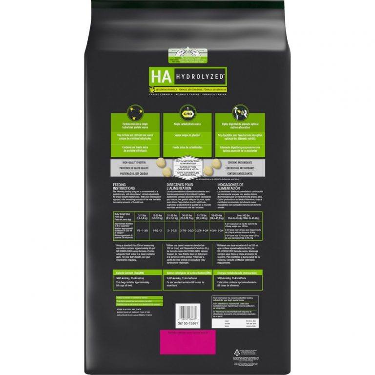 HA Hydrolyzed® Vegetarian Flavour Dry Canine Formula – Purina Express